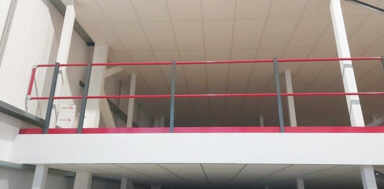 Mezzanine Edge Protection Systems | Hi-Level Mezzanines