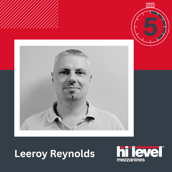 Five questions in five minutes, meet Leeroy Reynolds